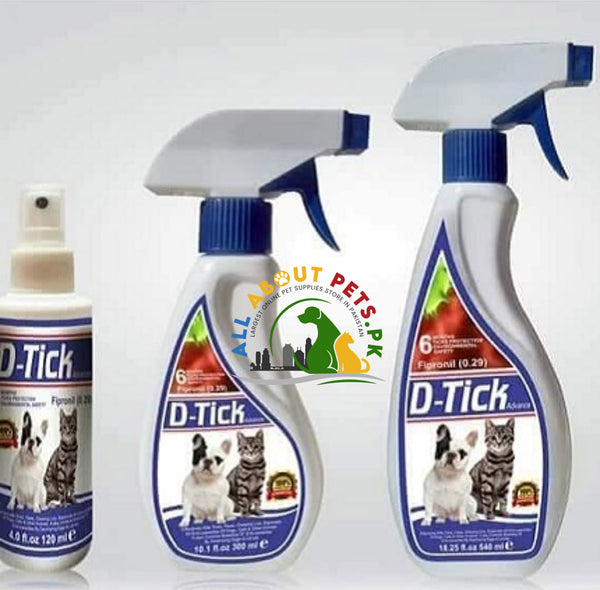 D-tick Advance Flea and Tick Spray – AllAboutPets.Pk