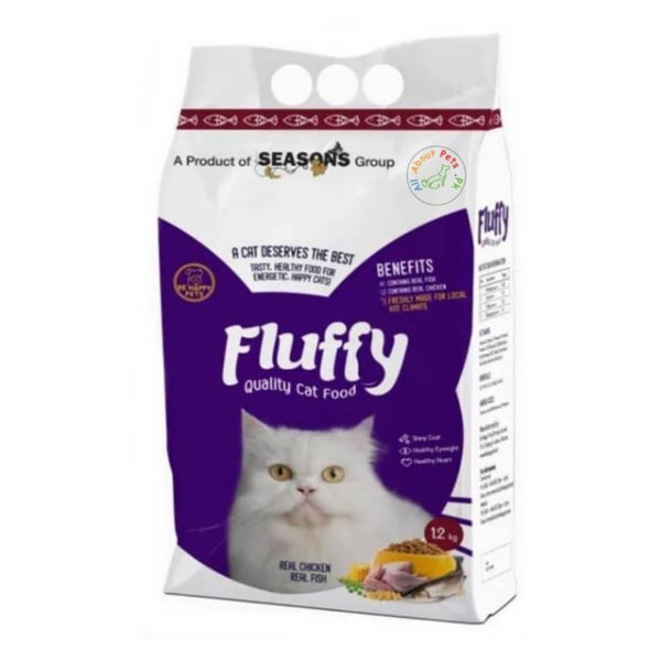 Fluffy Cat Food - 1.2Kg – AllAboutPets.Pk